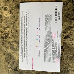 Color Street | Makeup | Color Street Over The Moon Clear Chunky Glitter ...